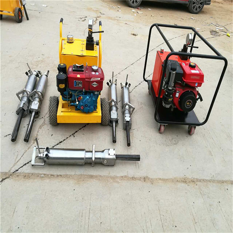 道路扩宽I56混凝土劈裂机 Z4Z6电动液压锤劈裂机I872 劈裂石块 - 液压汇