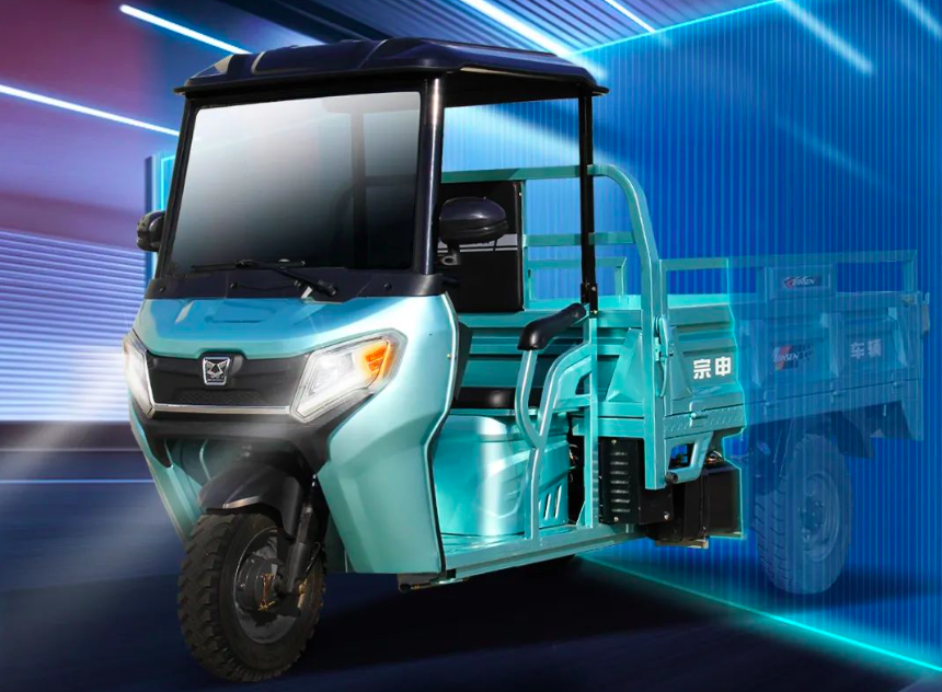 宗申三轮摩托车TP6测评：搭载200cc发动机，油电两用，续航400km - 液压汇