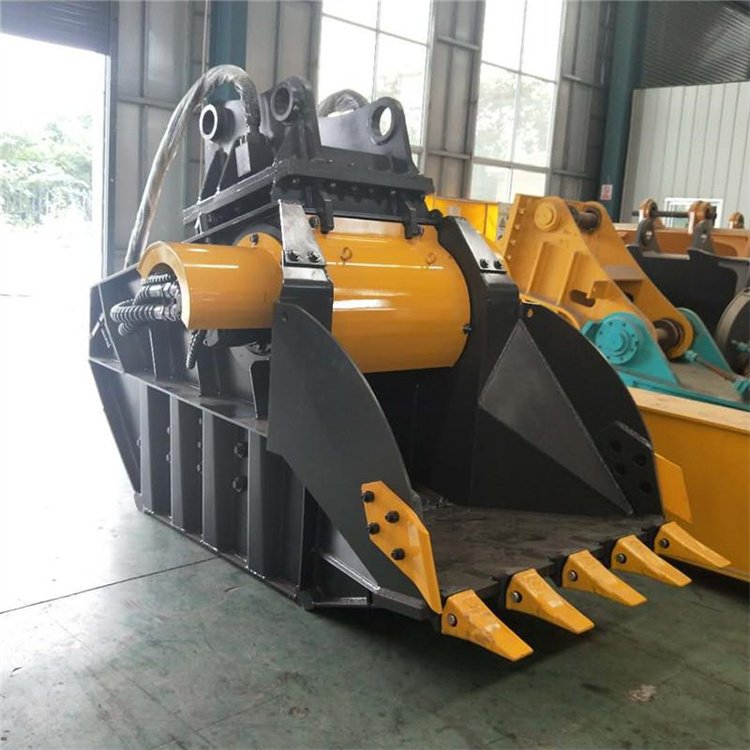 液压I56鄂式破碎斗Z4Z6挖机碎石机I872液压破碎斗 - 液压汇