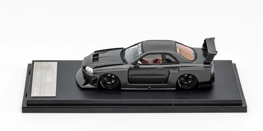 一切皆可宽体 LB Works GTR34剪影模型试玩 - 标件库