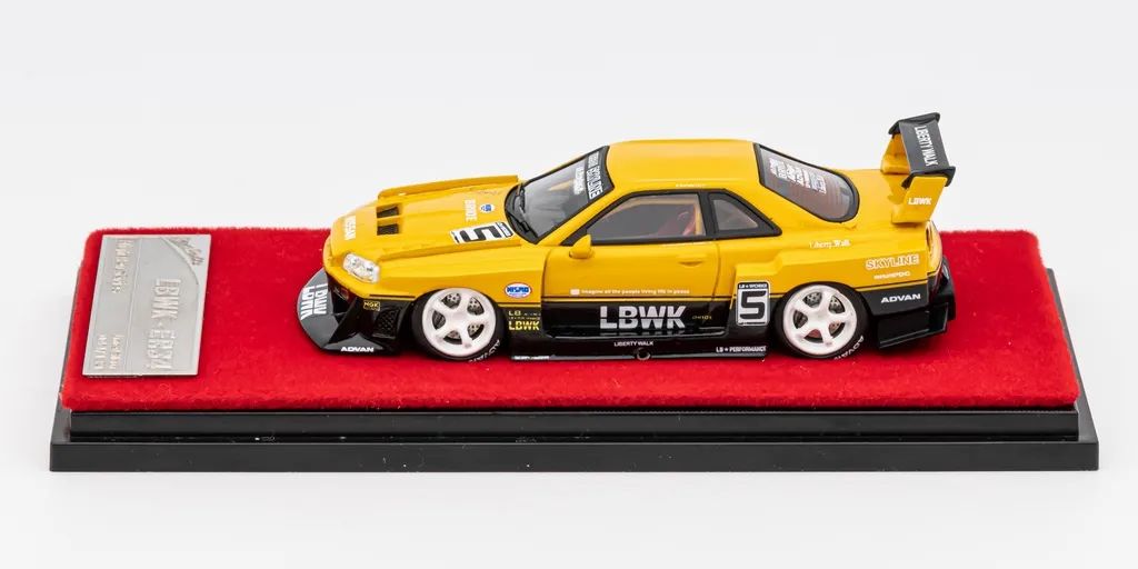 一切皆可宽体 LB Works GTR34剪影模型试玩 - 标件库