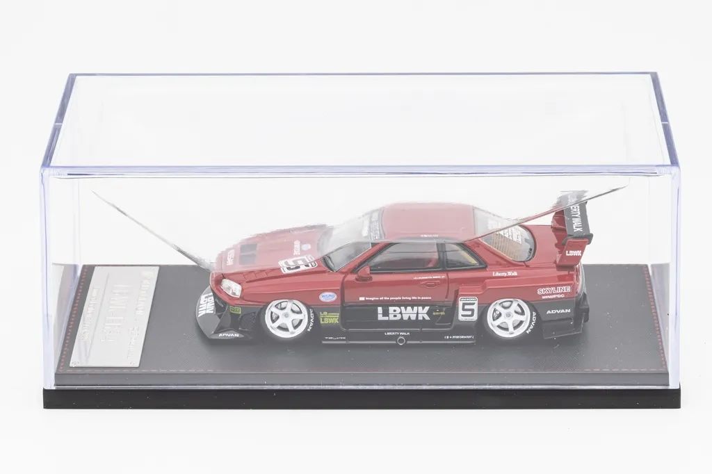 剪影宽体，SW的合金LB Works GTR34模型试玩 - 标件库