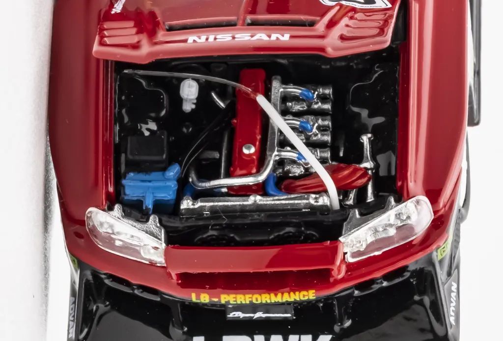 剪影宽体，SW的合金LB Works GTR34模型试玩 - 标件库